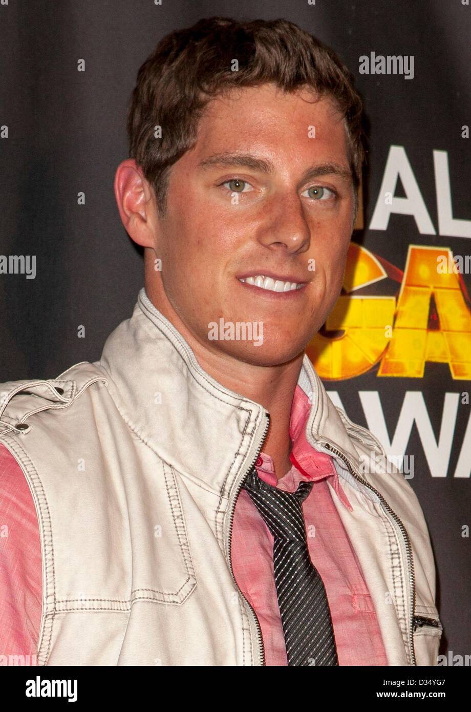 Conor Dwyer in the press room for Cartoon Network's Hall Of Game Awards ...