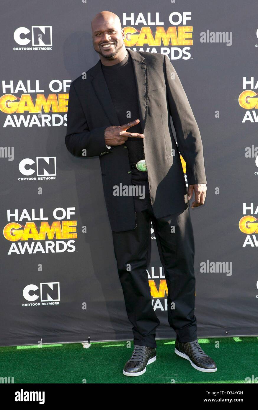 Shaquille O'Neal at arrivals for Cartoon Network's Hall Of Game Awards ...