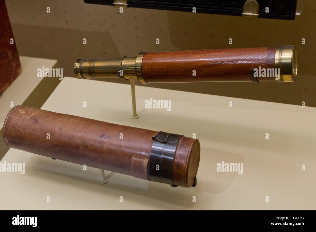 George Washington's field telescope Stock Photo - Alamy