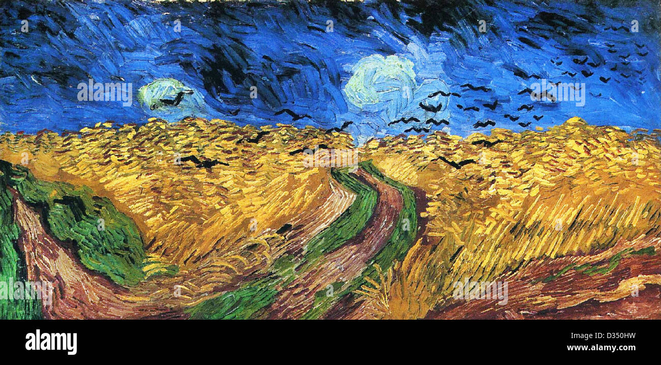 Vincent van gogh wheatfield crows High Resolution Stock Photography and ...