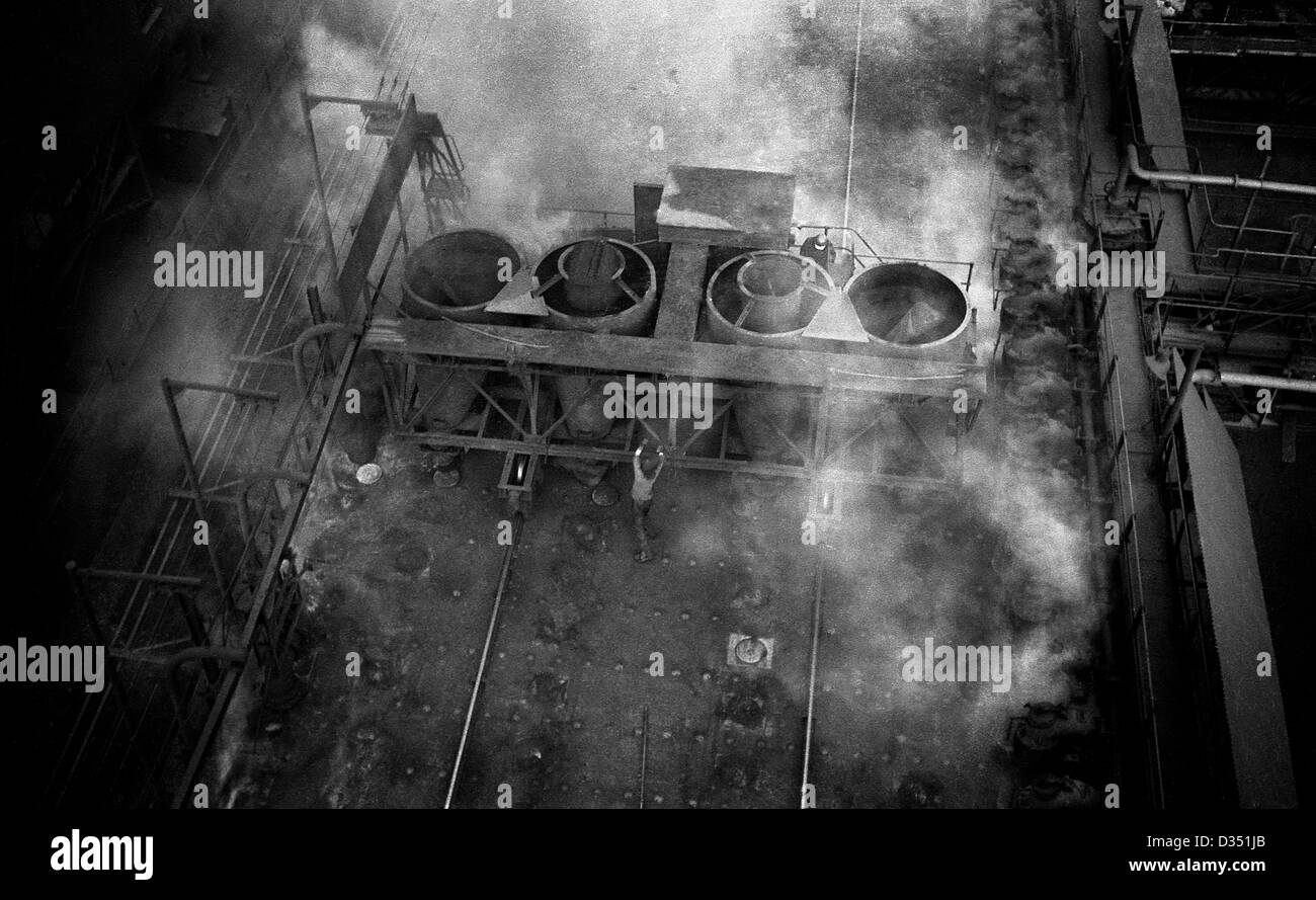 Old coke making plant Stock Photo - Alamy