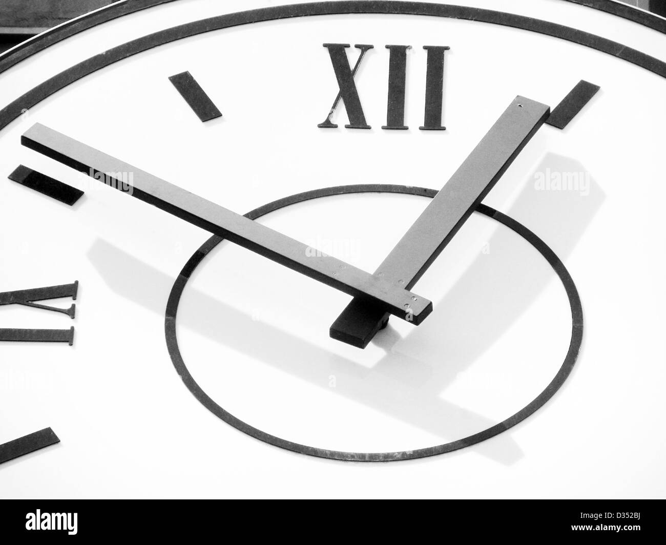 close up of clock on tower Stock Photo - Alamy