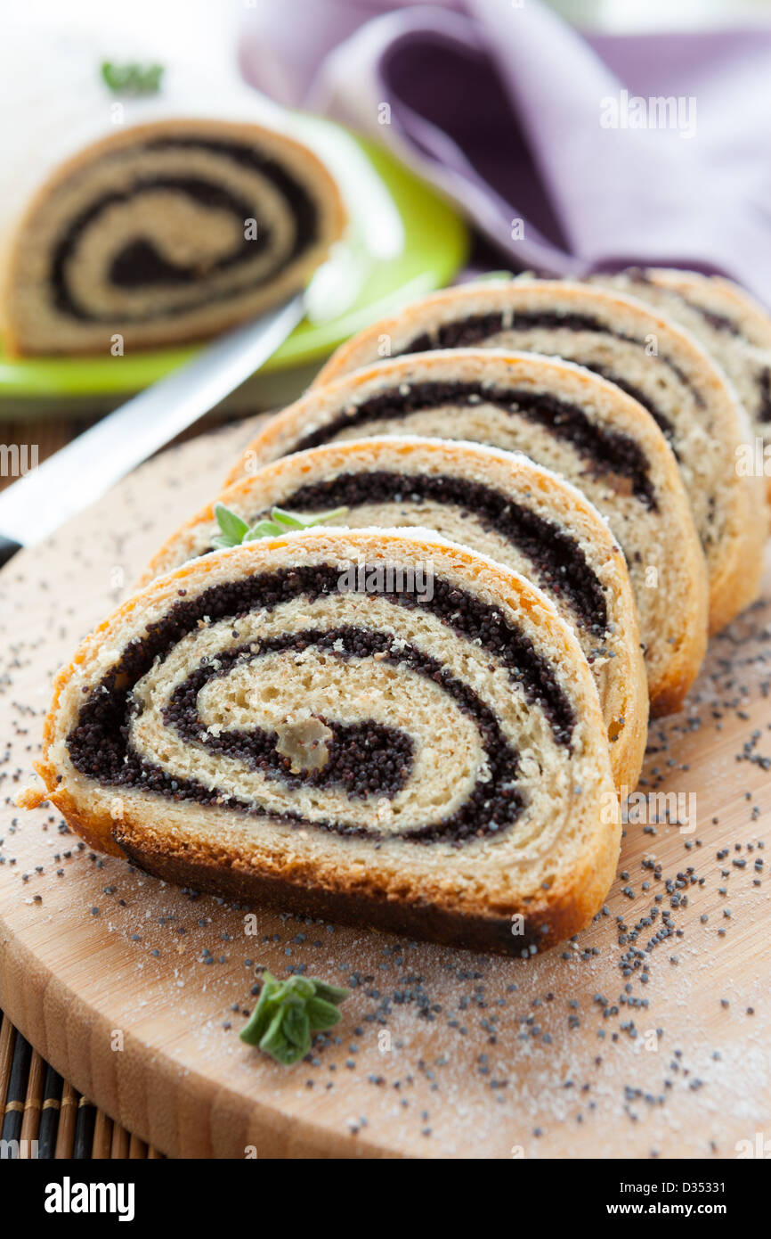 Poppy roll hi-res stock photography and images - Alamy