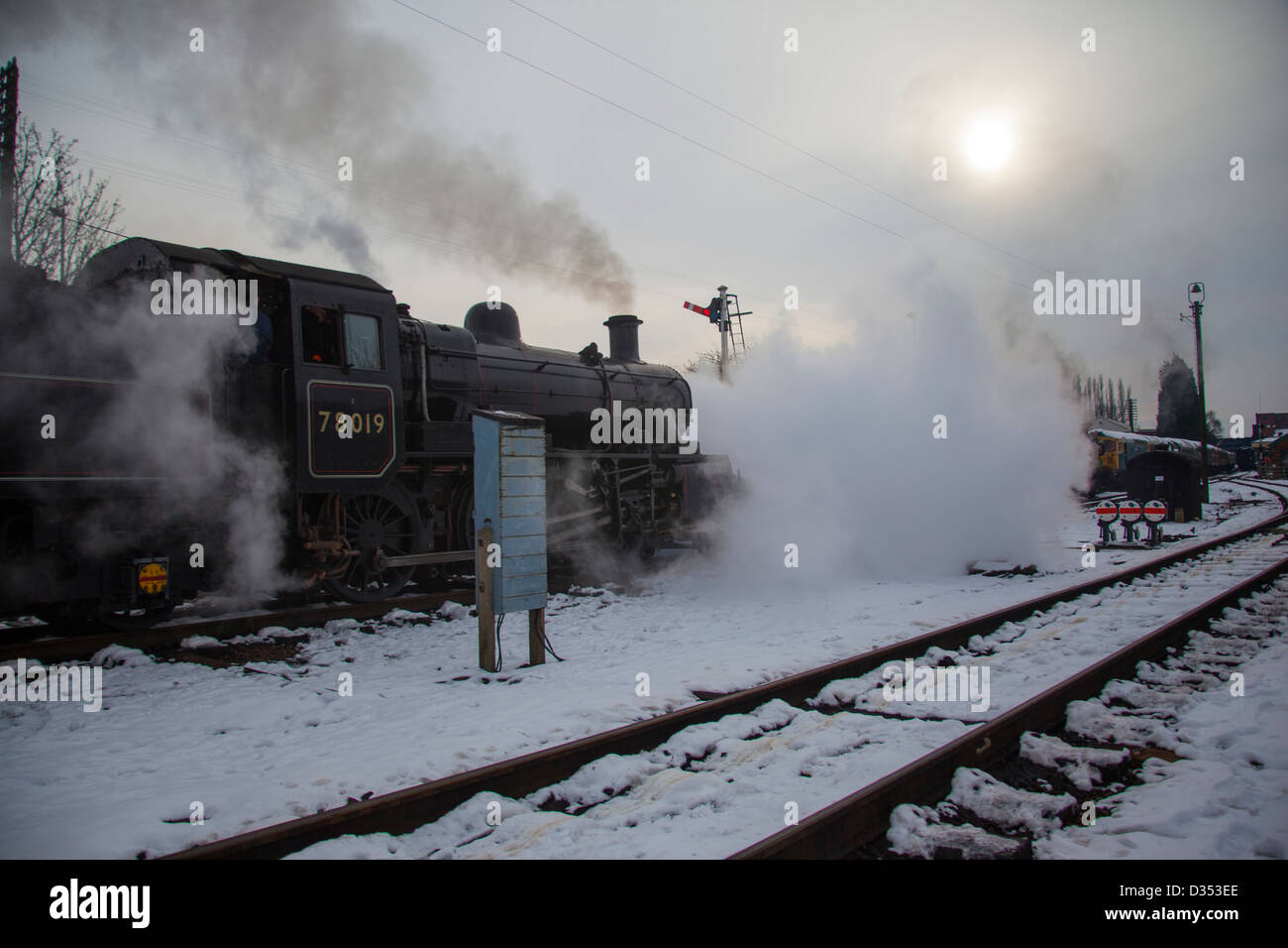 Br standard in the snow hi-res stock photography and images - Alamy