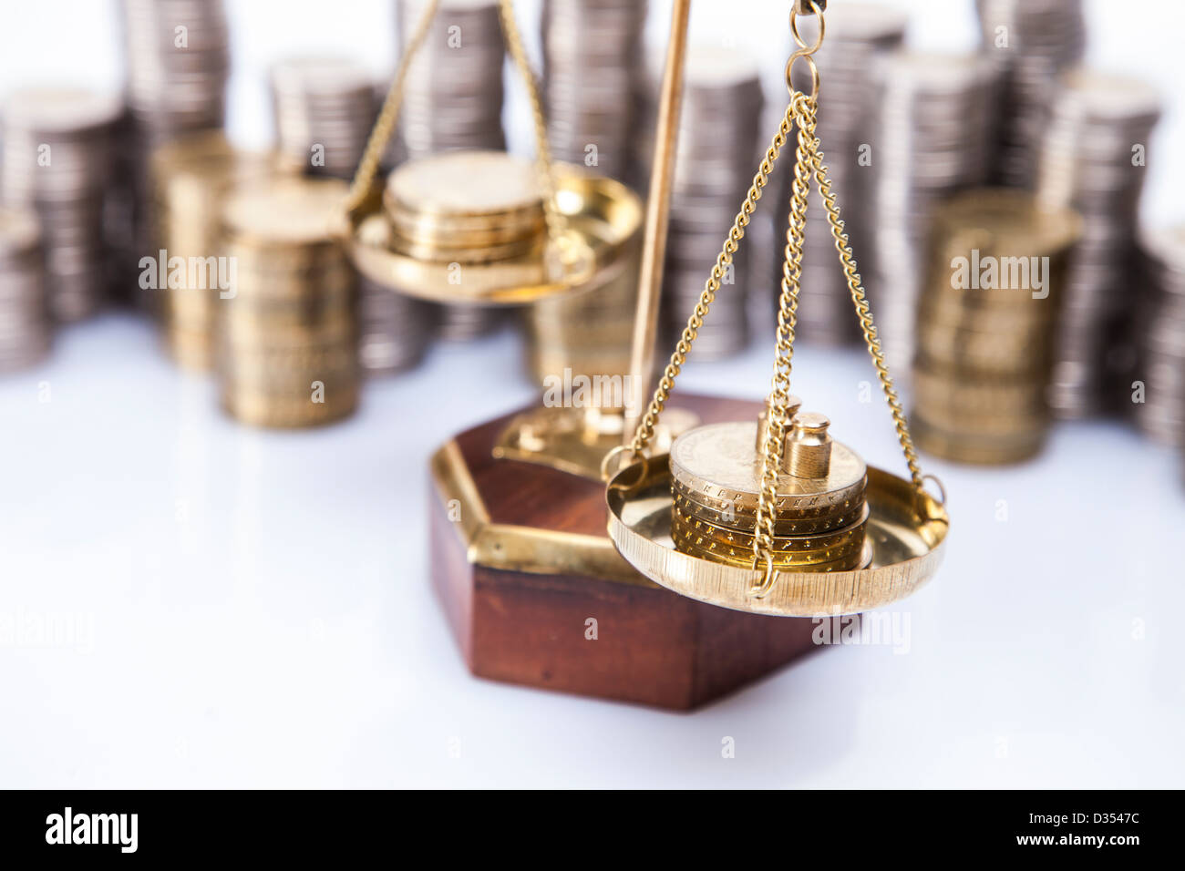 Balance Scales Money High Resolution Stock Photography and Images - Alamy