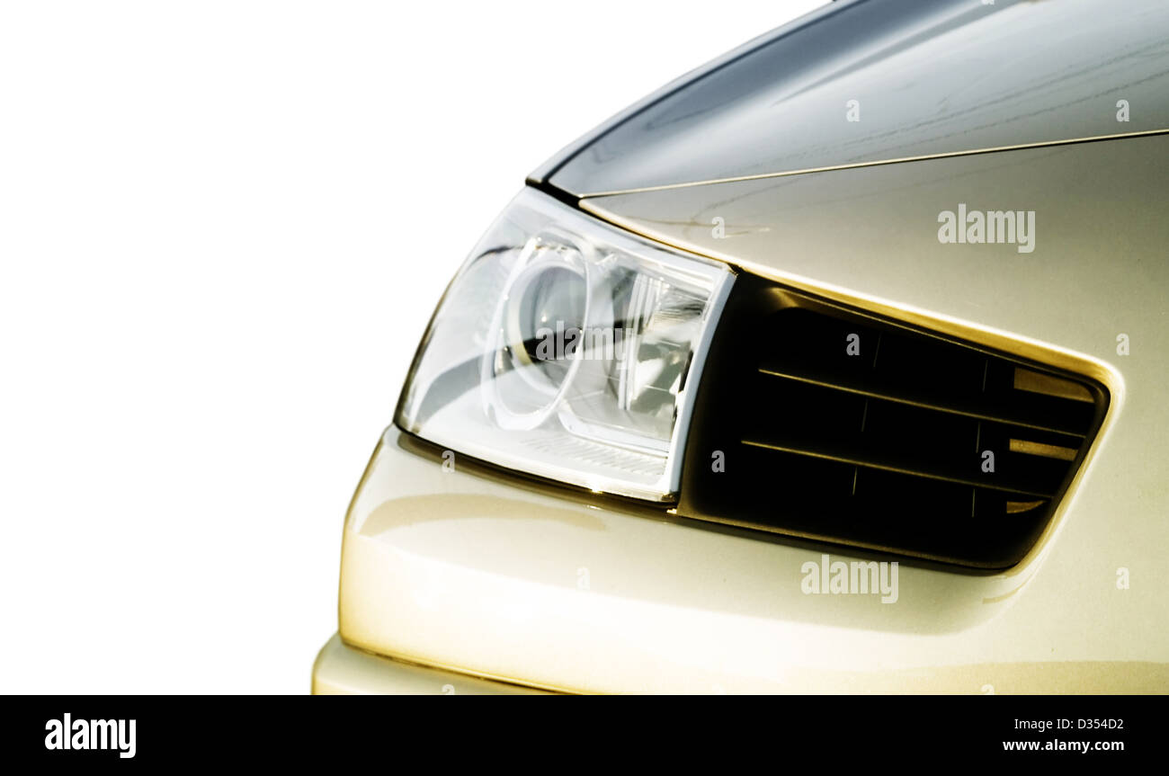 Car isolated on white Stock Photo - Alamy