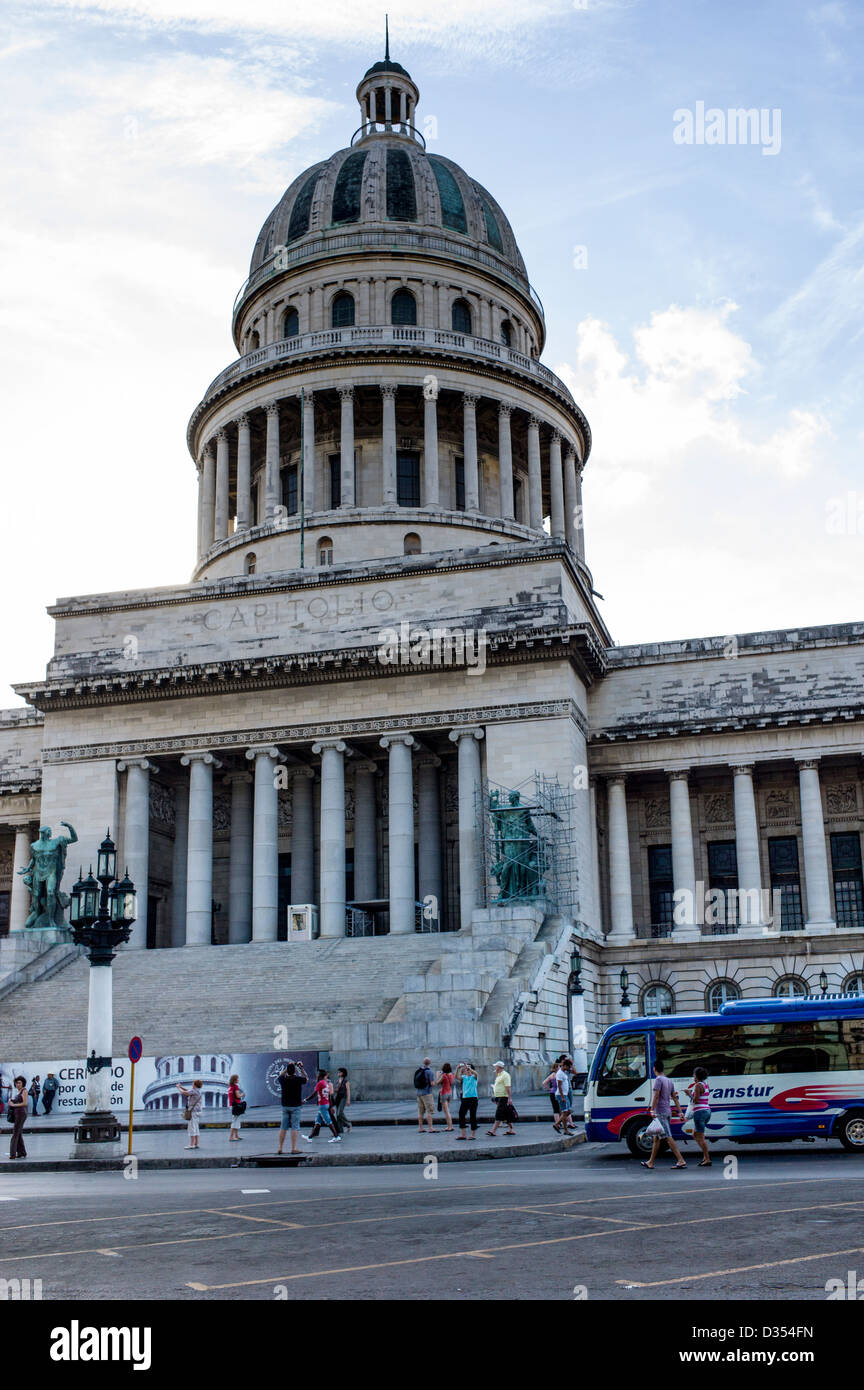 The neoclassical building has some resemblance to the u s capitol hi ...