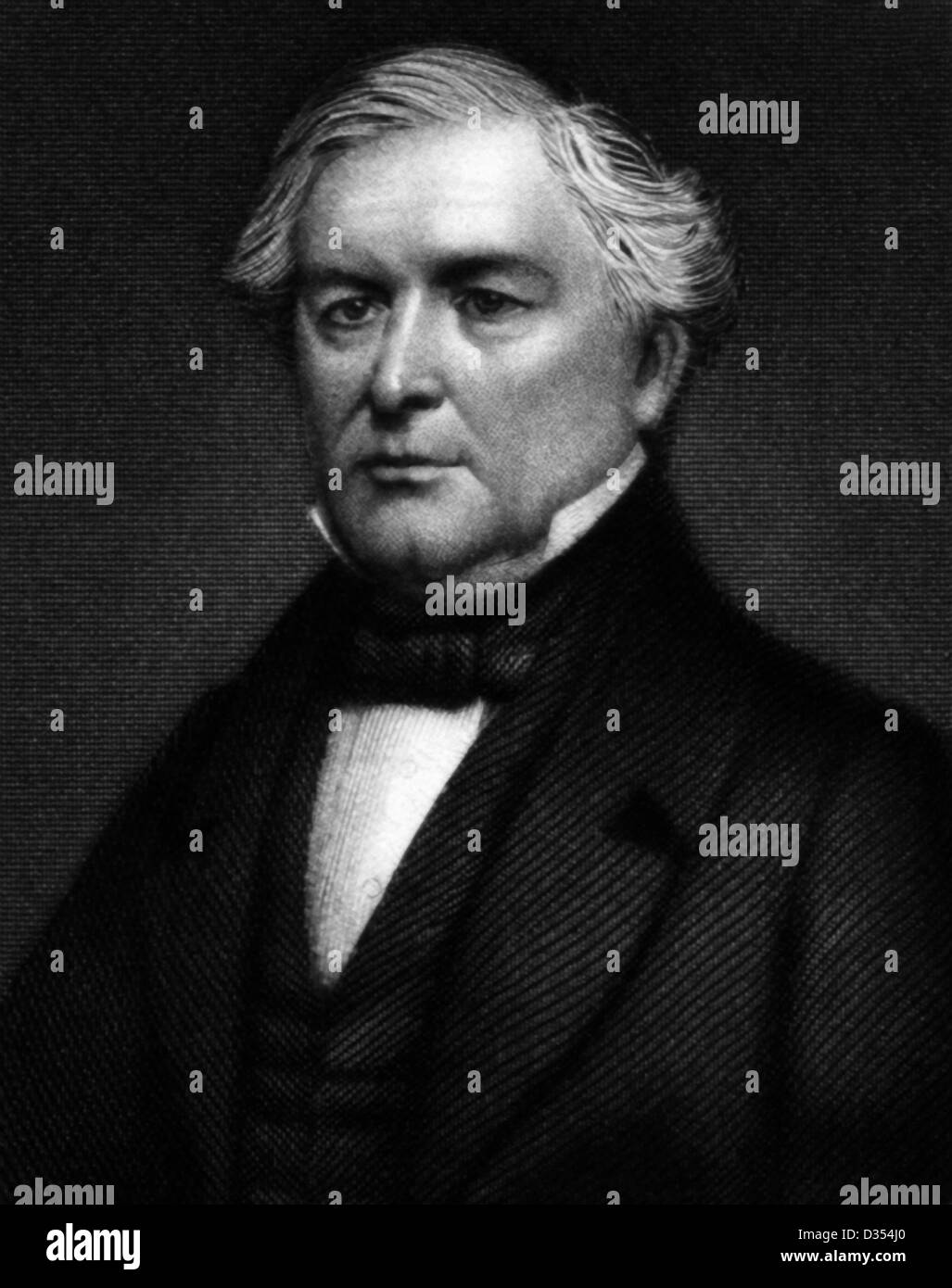 Vintage portrait of Millard Fillmore Stock Photo - Alamy