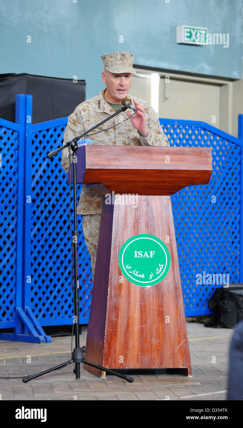 US Marine Gen. Joseph Dunford during the International Security ...