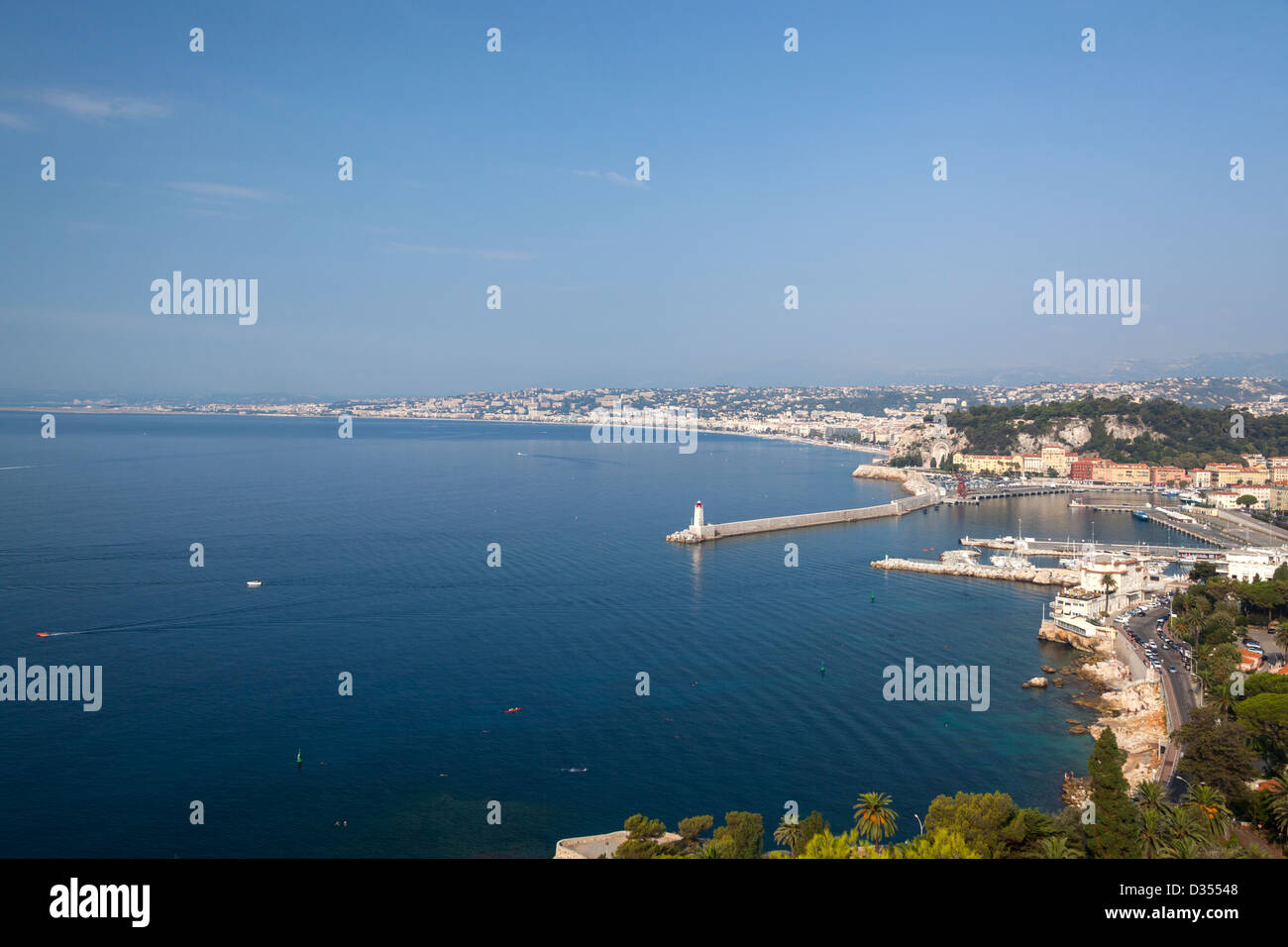 Nizza - Mediterranean City in Southern France Stock Photo - Alamy