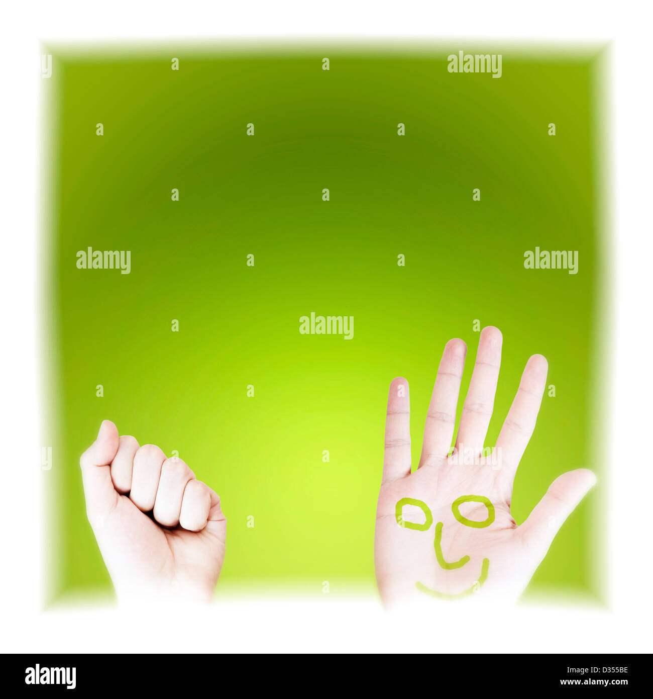 Hand hands tattoos tattoo Cut Out Stock Images & Pictures - Alamy