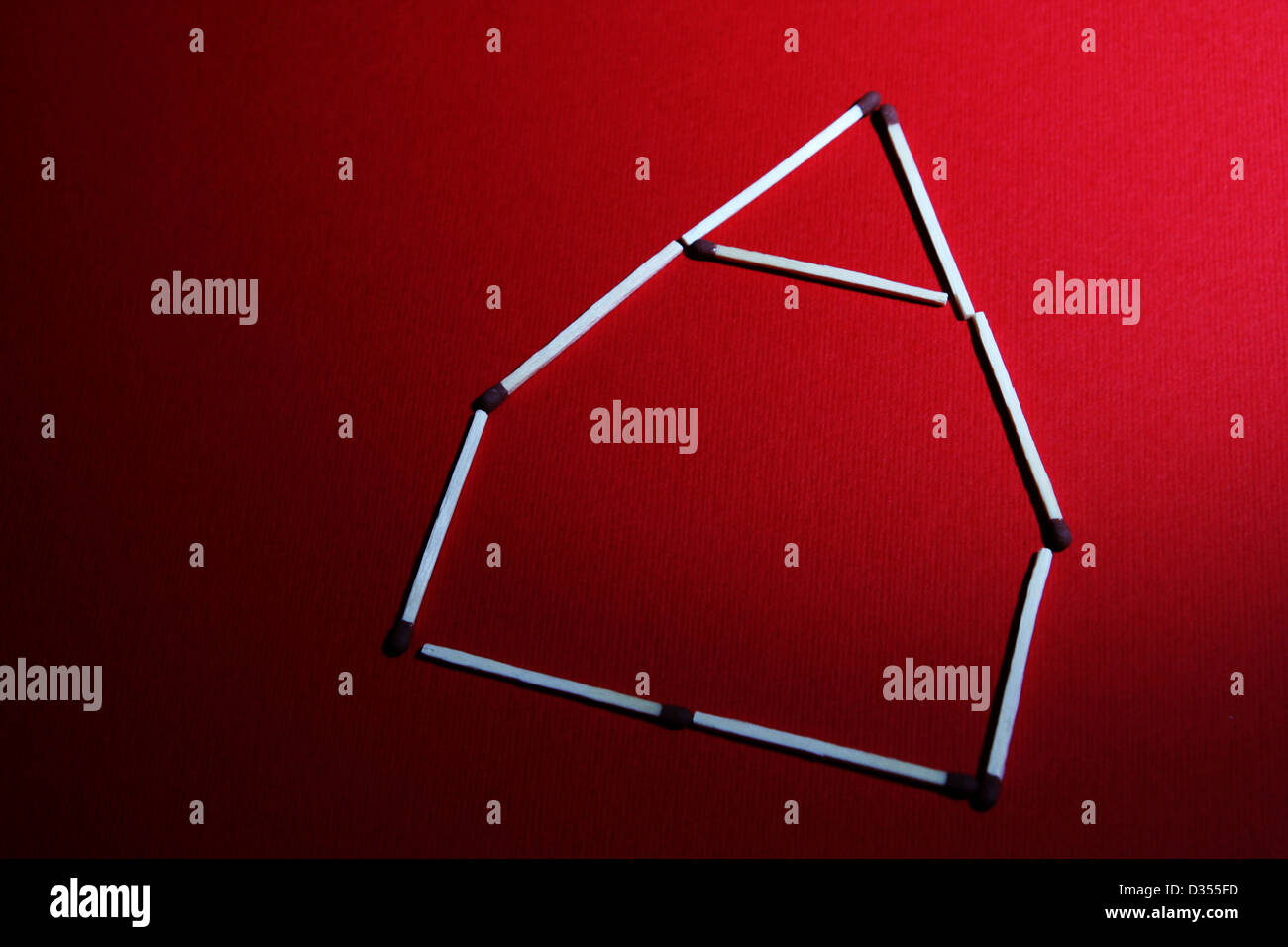 House building matches estate hi-res stock photography and images - Alamy