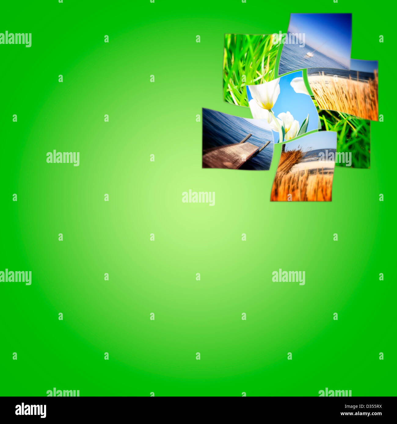 collage of beautiful nature landscapes Stock Photo - Alamy