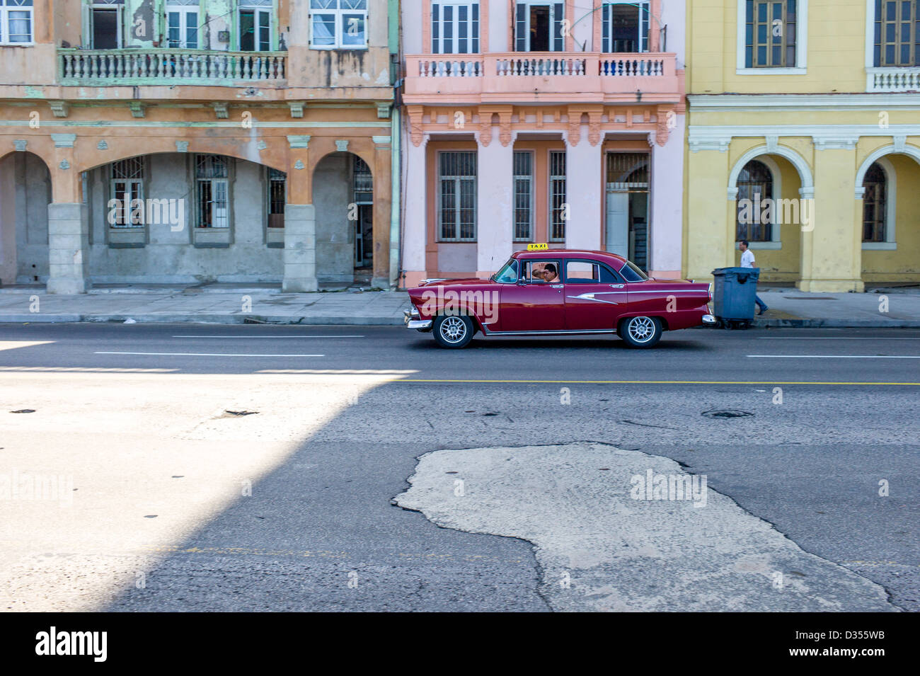 Buildings in the city of Havana, Cuba which are in need of updating and ...