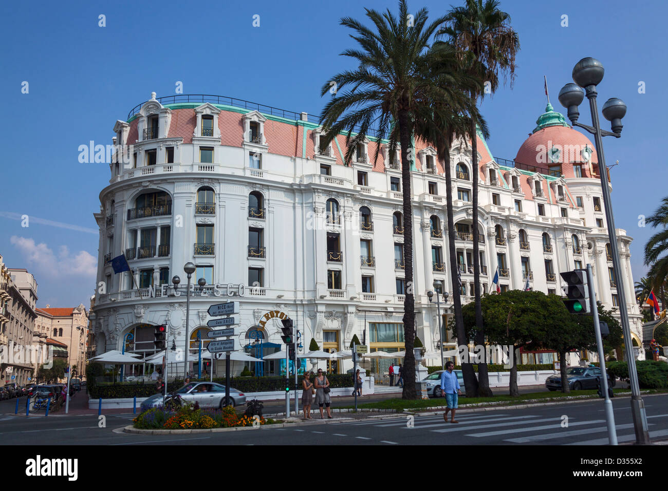 Nizza - Mediterranean City in Southern France Stock Photo - Alamy