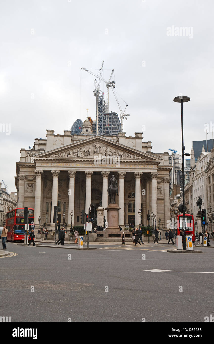 The Bank Of England in Threadneedle Street London Stock Photo - Alamy