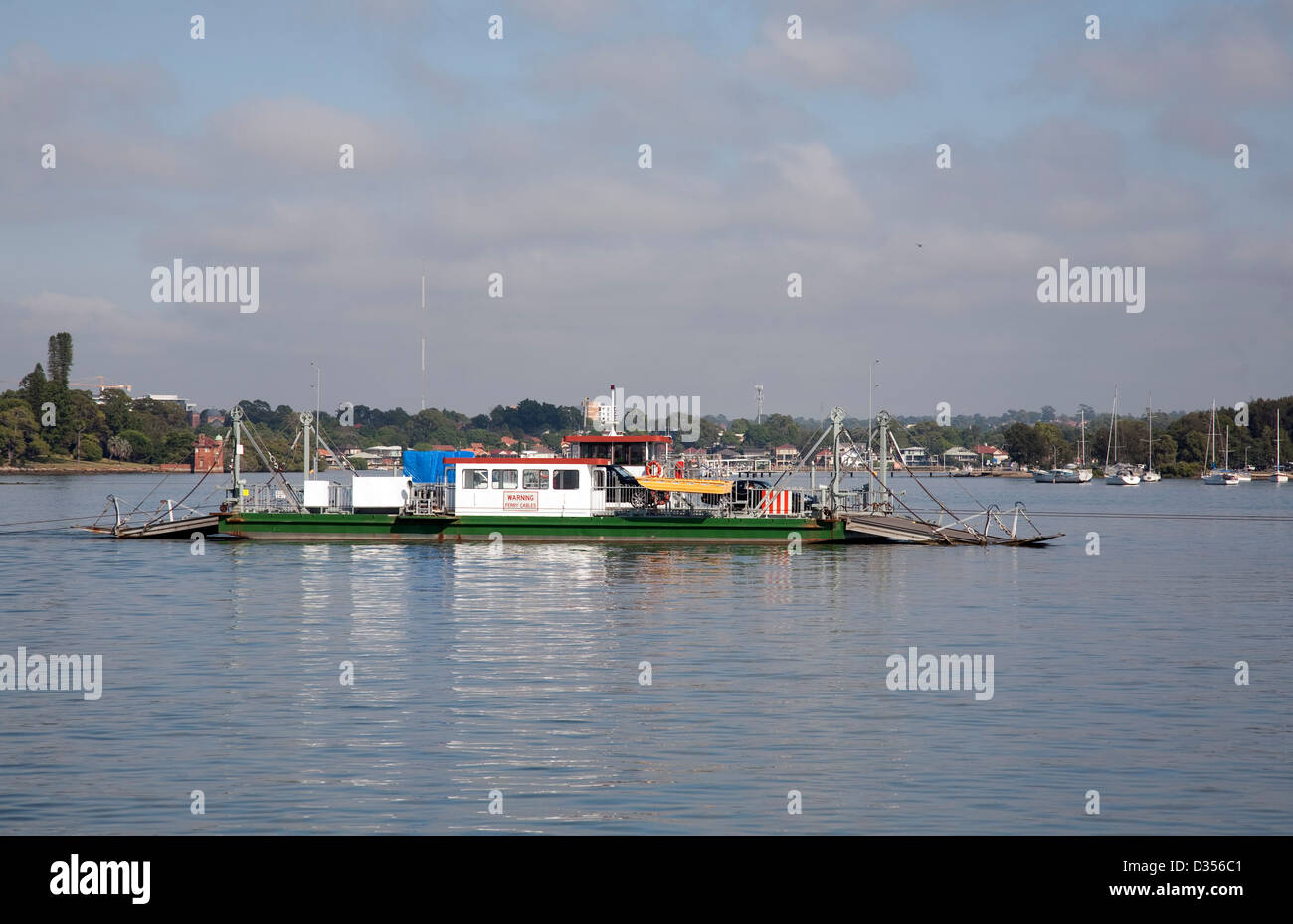 The Mortlake ferry service on the Parramatta River Sydney Australia ...