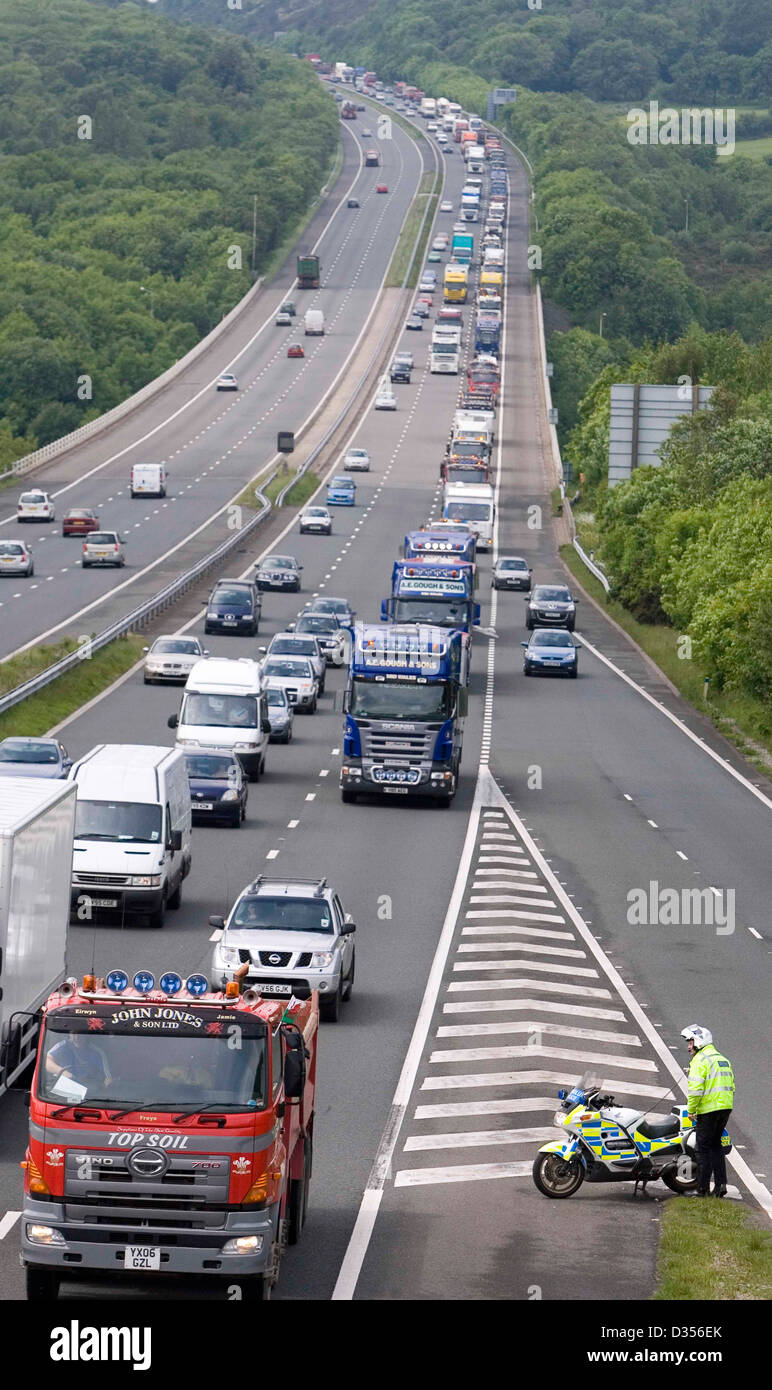 Truck Blockade High Resolution Stock Photography and Images - Alamy