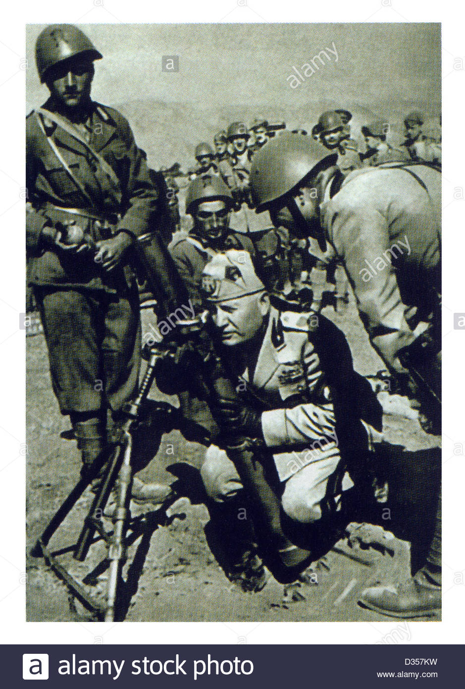 Benito Mussolini Italian Dictator In Stock Photos & Benito Mussolini ...