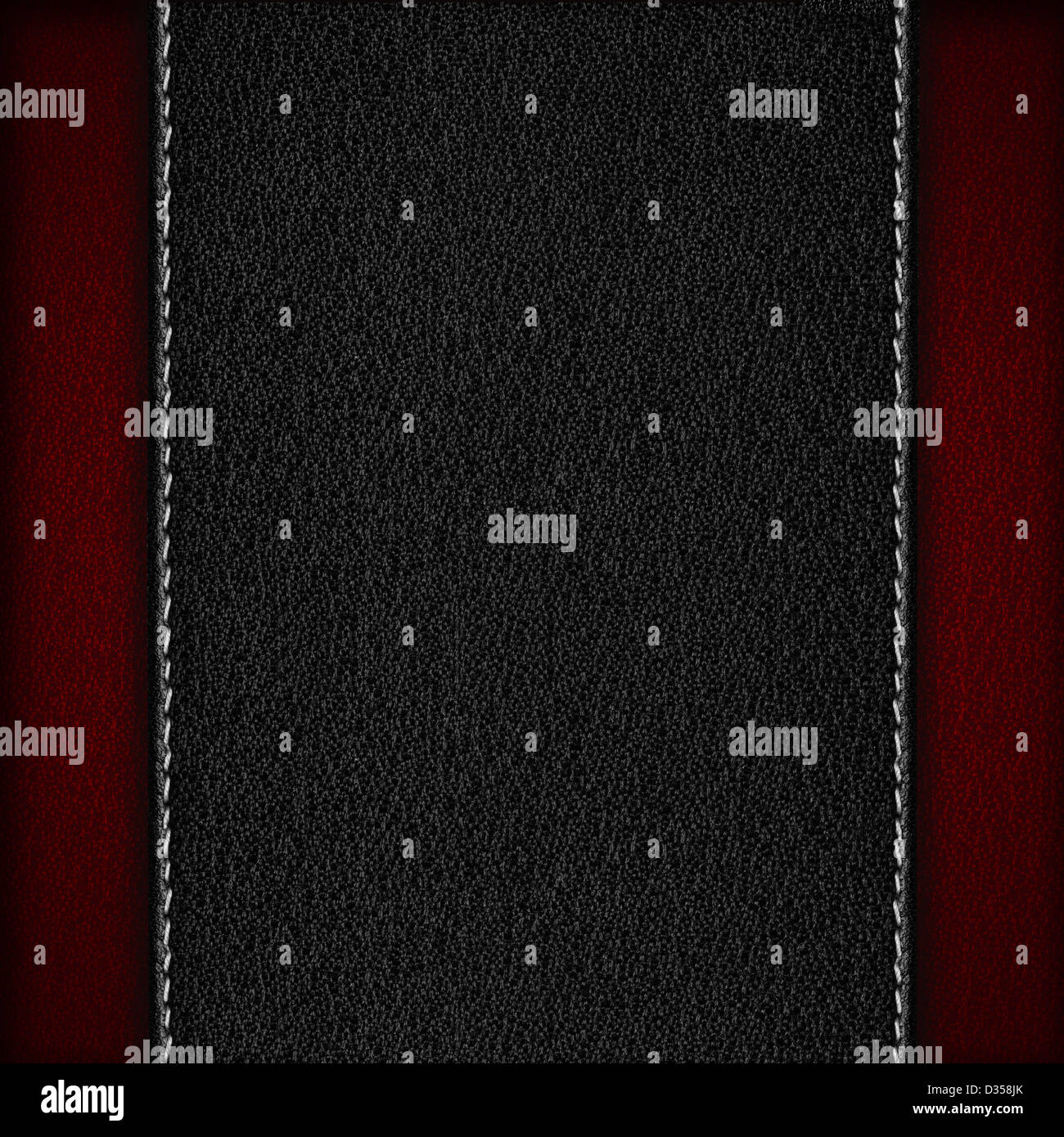 black leather background with seam on red rough texture Stock Photo - Alamy