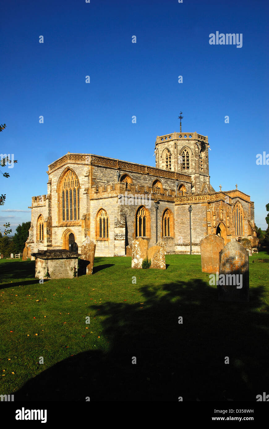 A view of North Curry church Somerset Stock Photo - Alamy