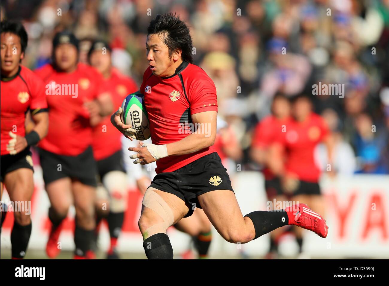 Motoki Arai (Teikyo), FEBRUARY 10, 2013 - Rugby : The 50th Japan Rugby ...