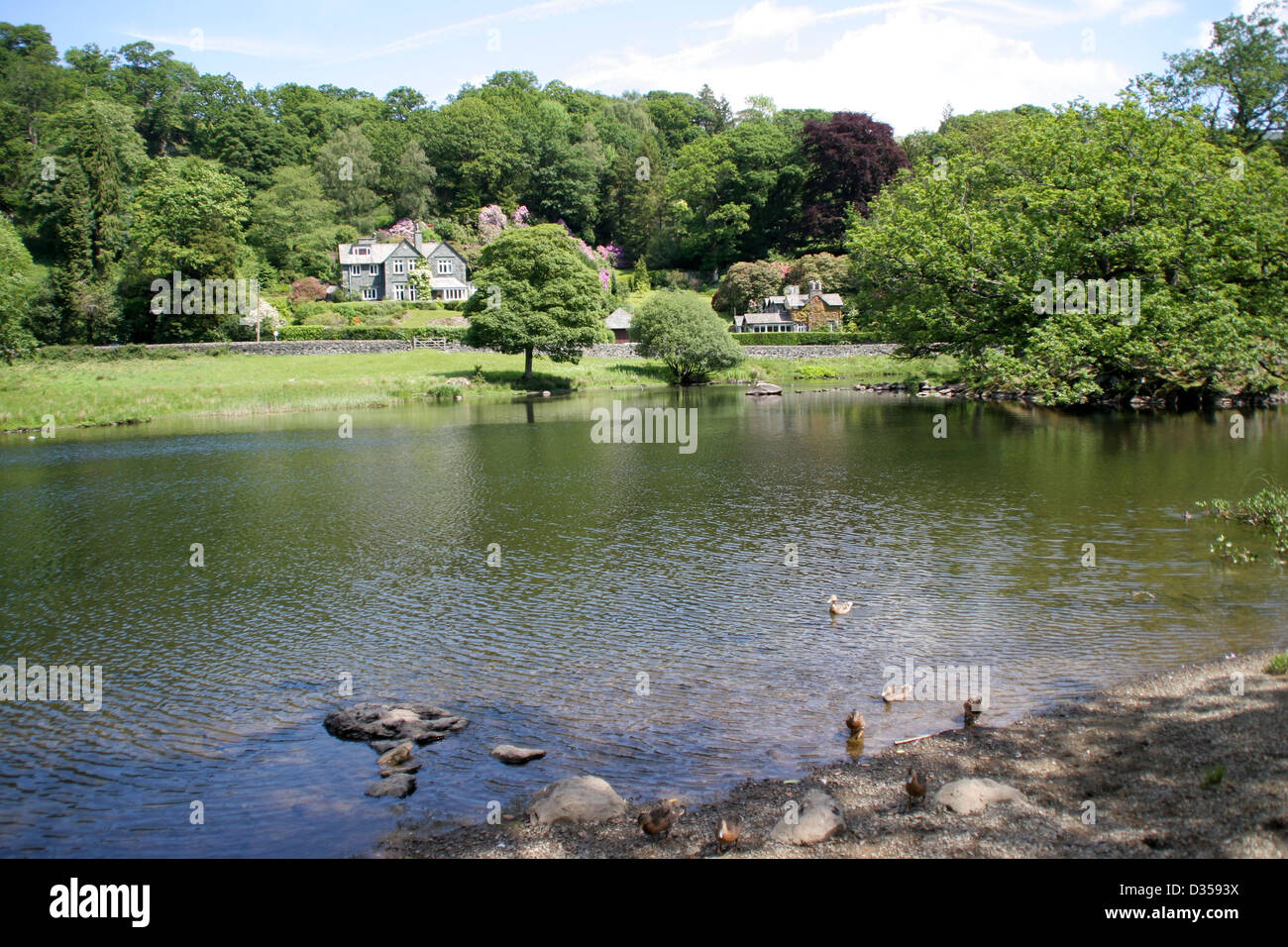 Rydal village lake district uk hi-res stock photography and images - Alamy