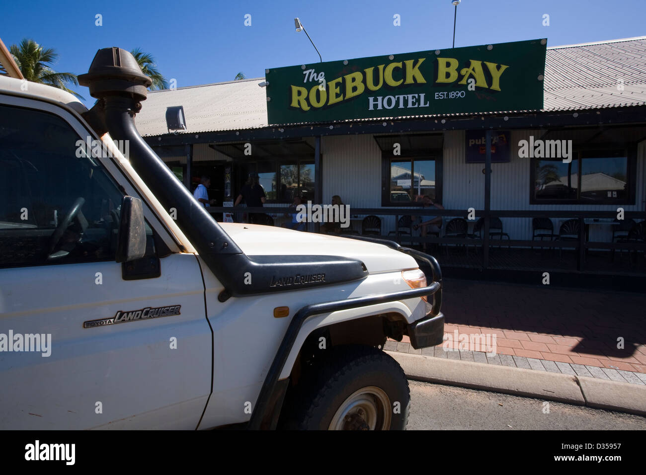 The historic 1890 Roebuck Bay Hotel & Pub is a landmark institution in ...