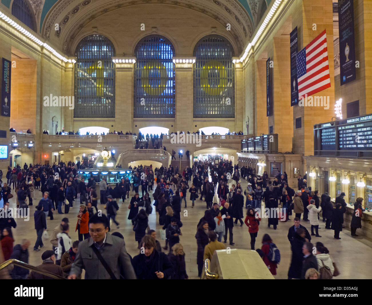 Rush Hour at Grand Central Station Stock Photo - Alamy