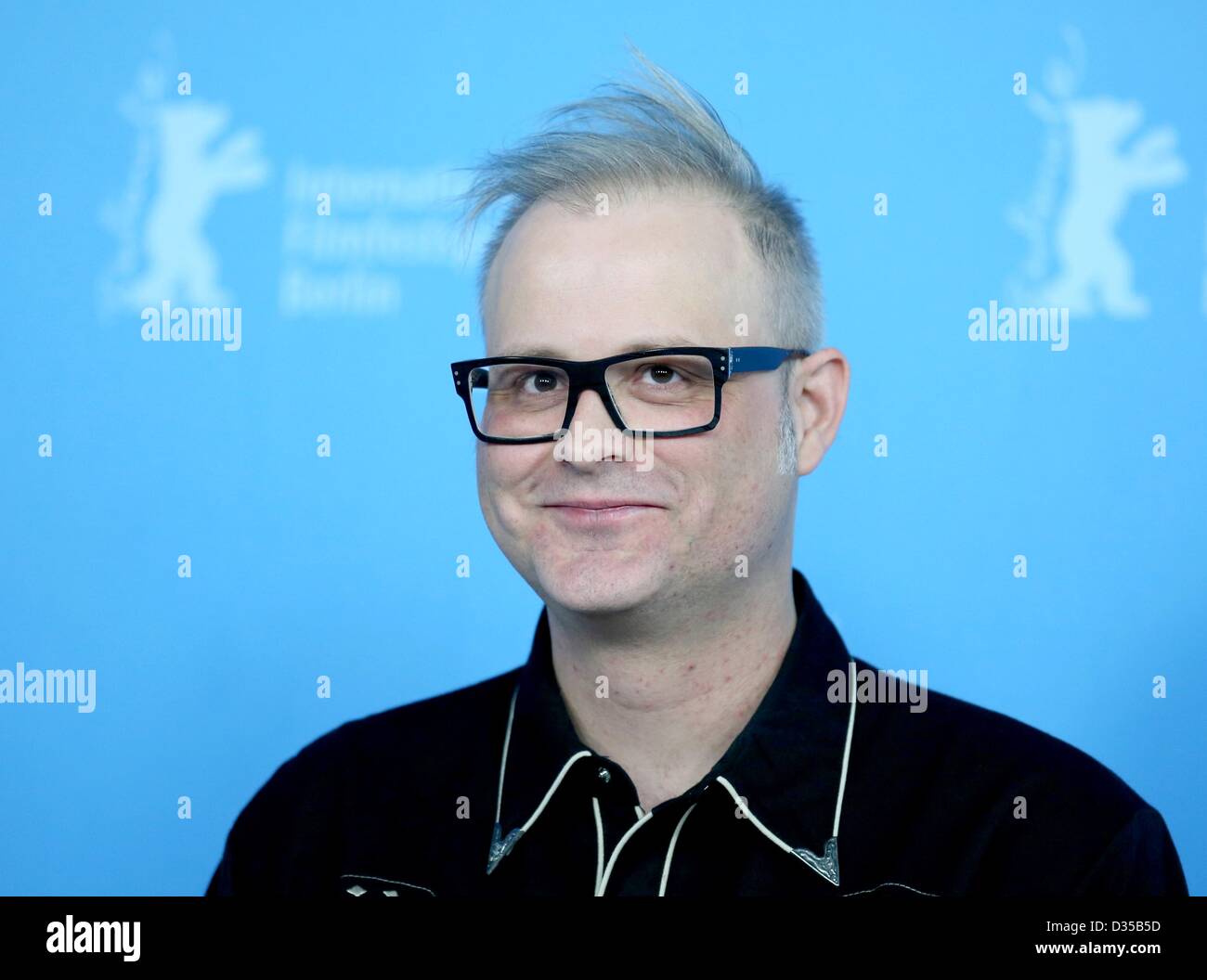 Canadian director Denis Cote poses at a photocall for the movie 'Vic ...
