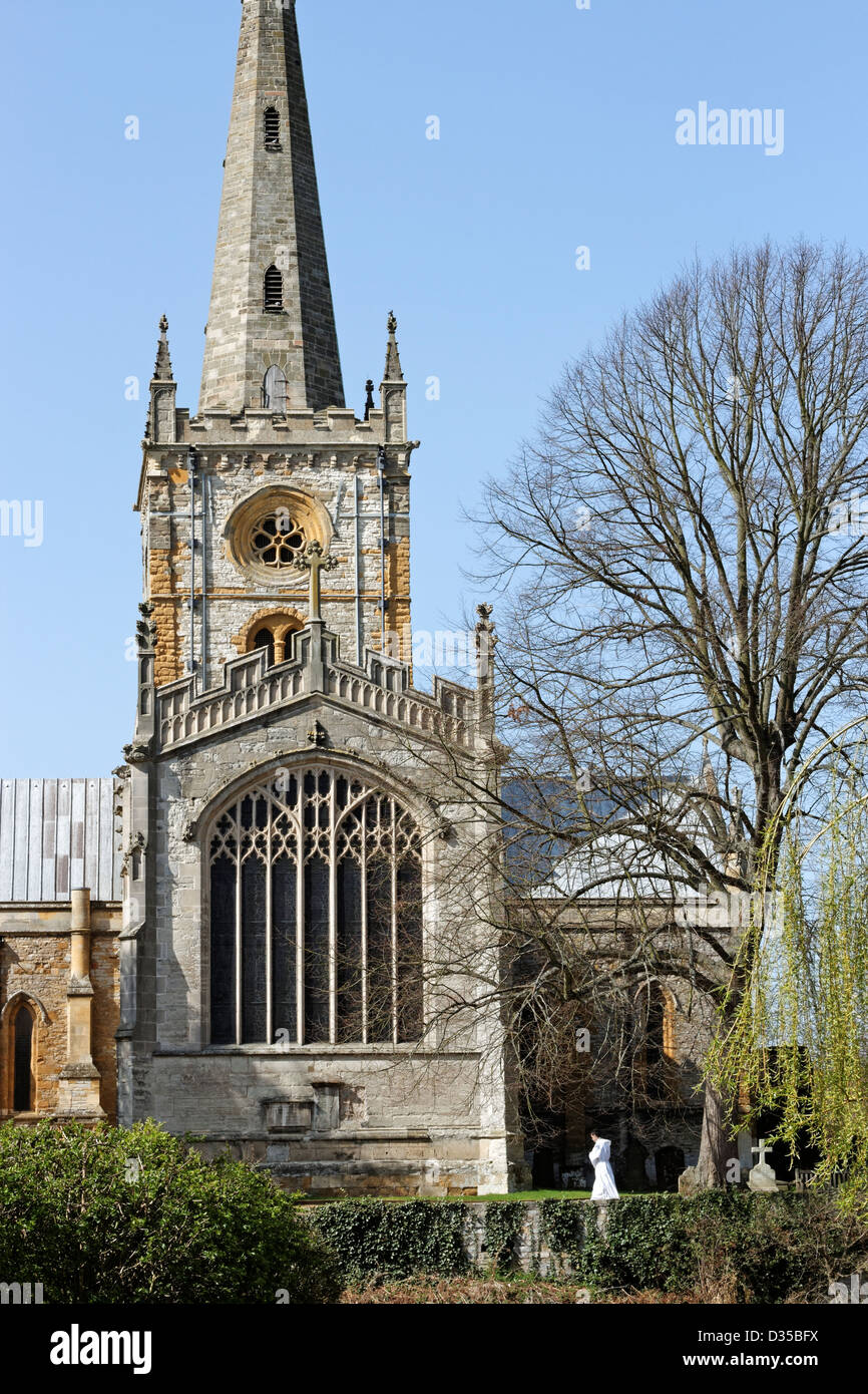 Holy Trinity Church, Stratford-upon-Avon, England (Shakespeare's church ...