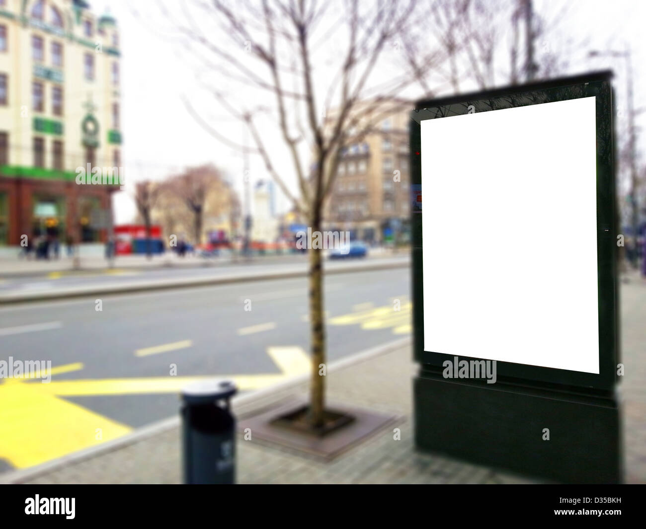 Empty bus park hi-res stock photography and images - Alamy