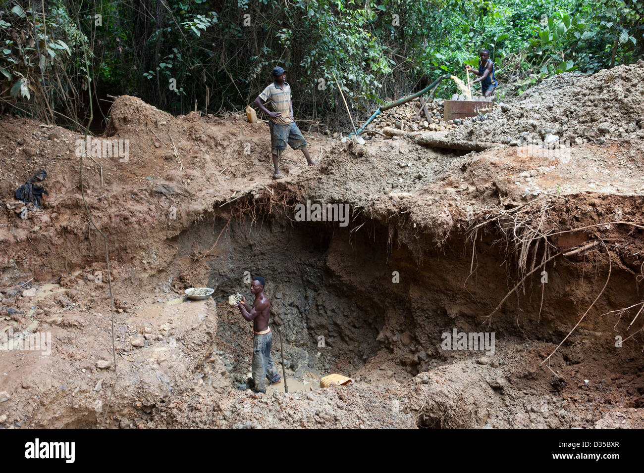 Congo mining hi-res stock photography and images - Alamy