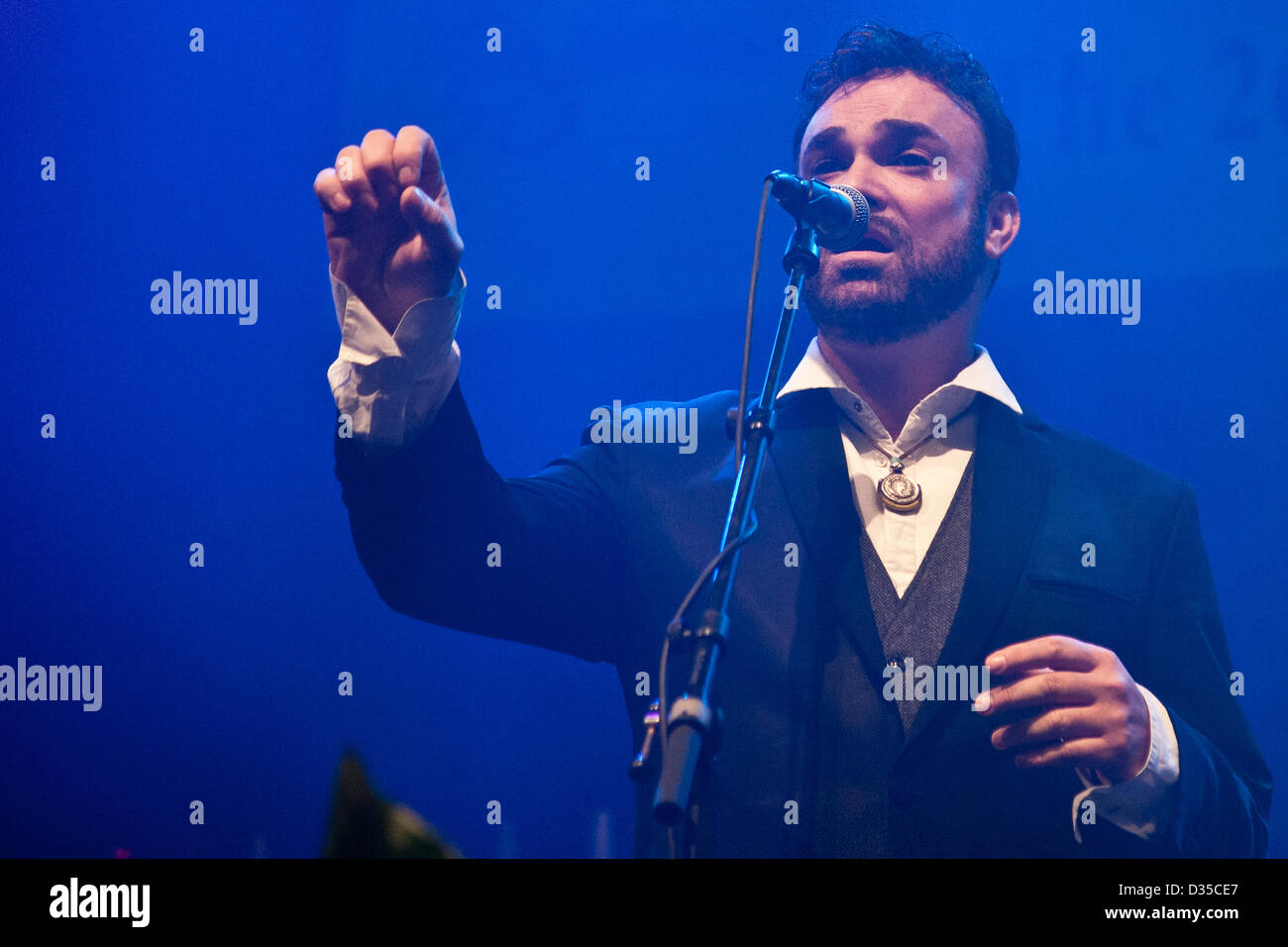 David D'Or, Israeli singer, composer, and songwriter, a countertenor ...