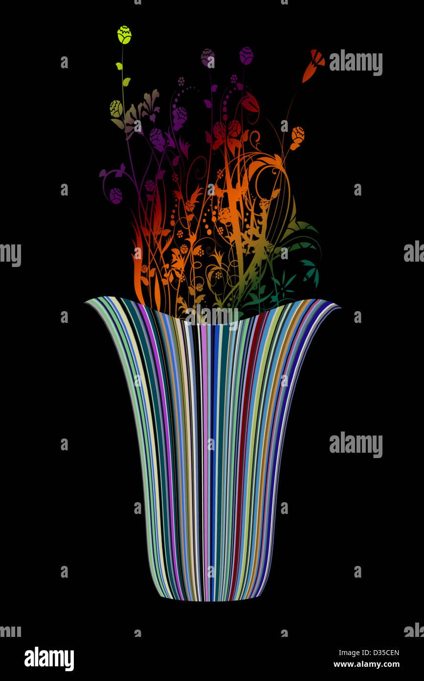 Abstract illustrated design swirl hi-res stock photography and images ...
