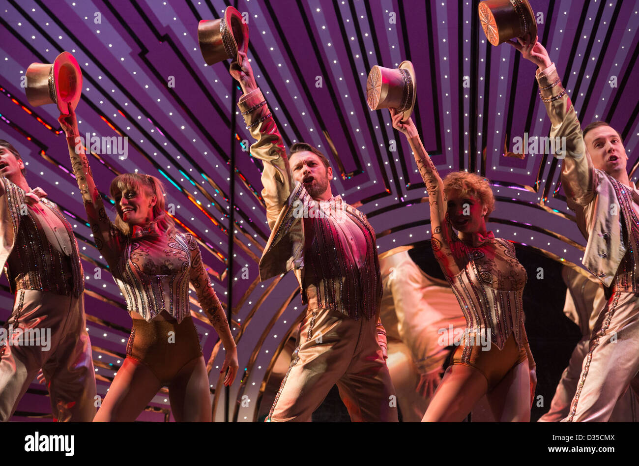 The Musical "A CHORUS LINE" opens at the London Palladium, starring ...
