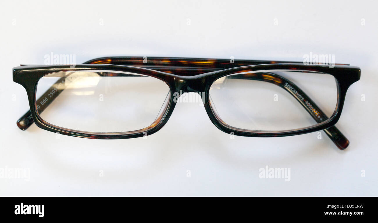 A pair of folded reading glasses Stock Photo - Alamy
