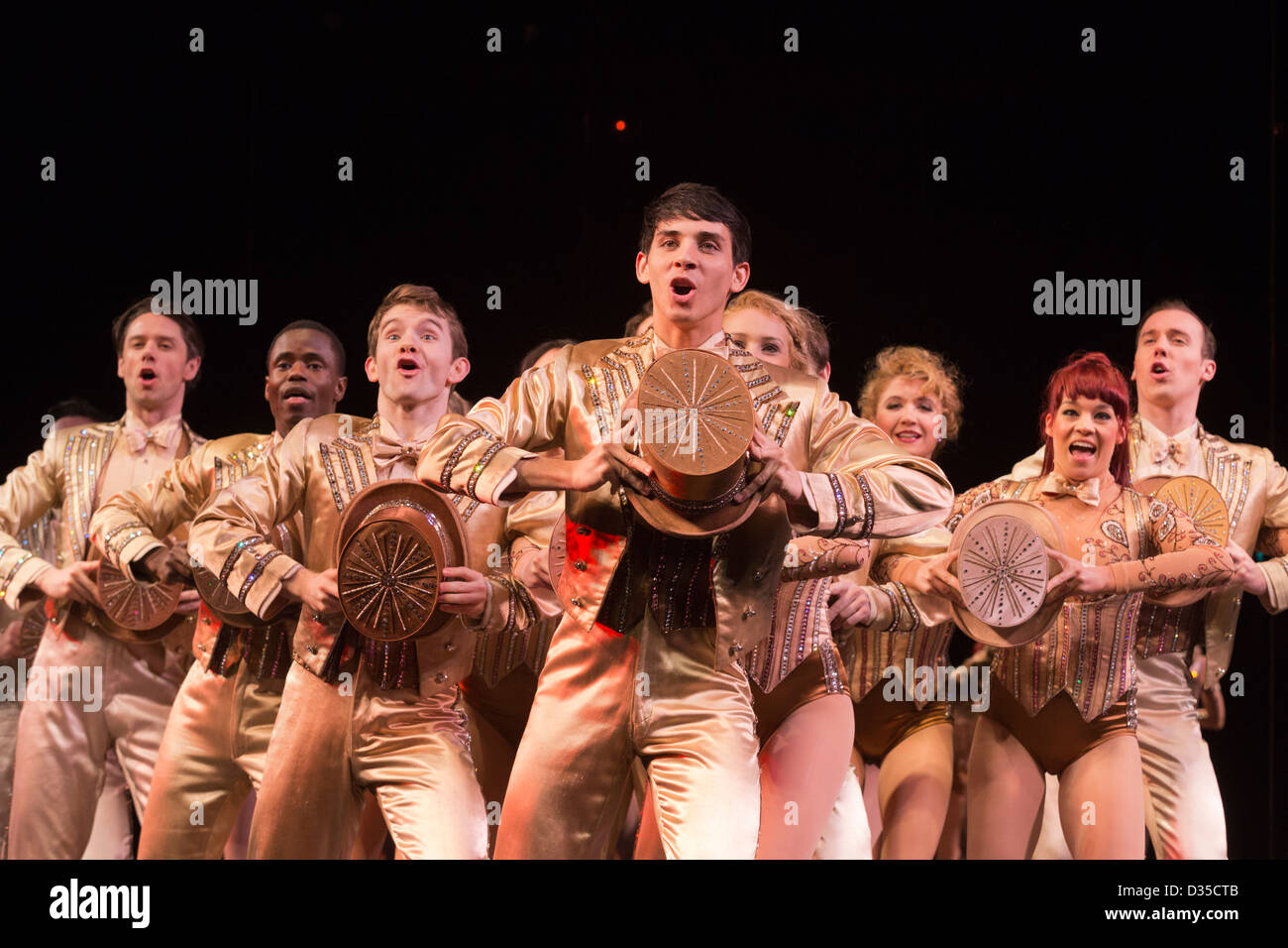 The Musical "A CHORUS LINE" opens at the London Palladium, starring ...
