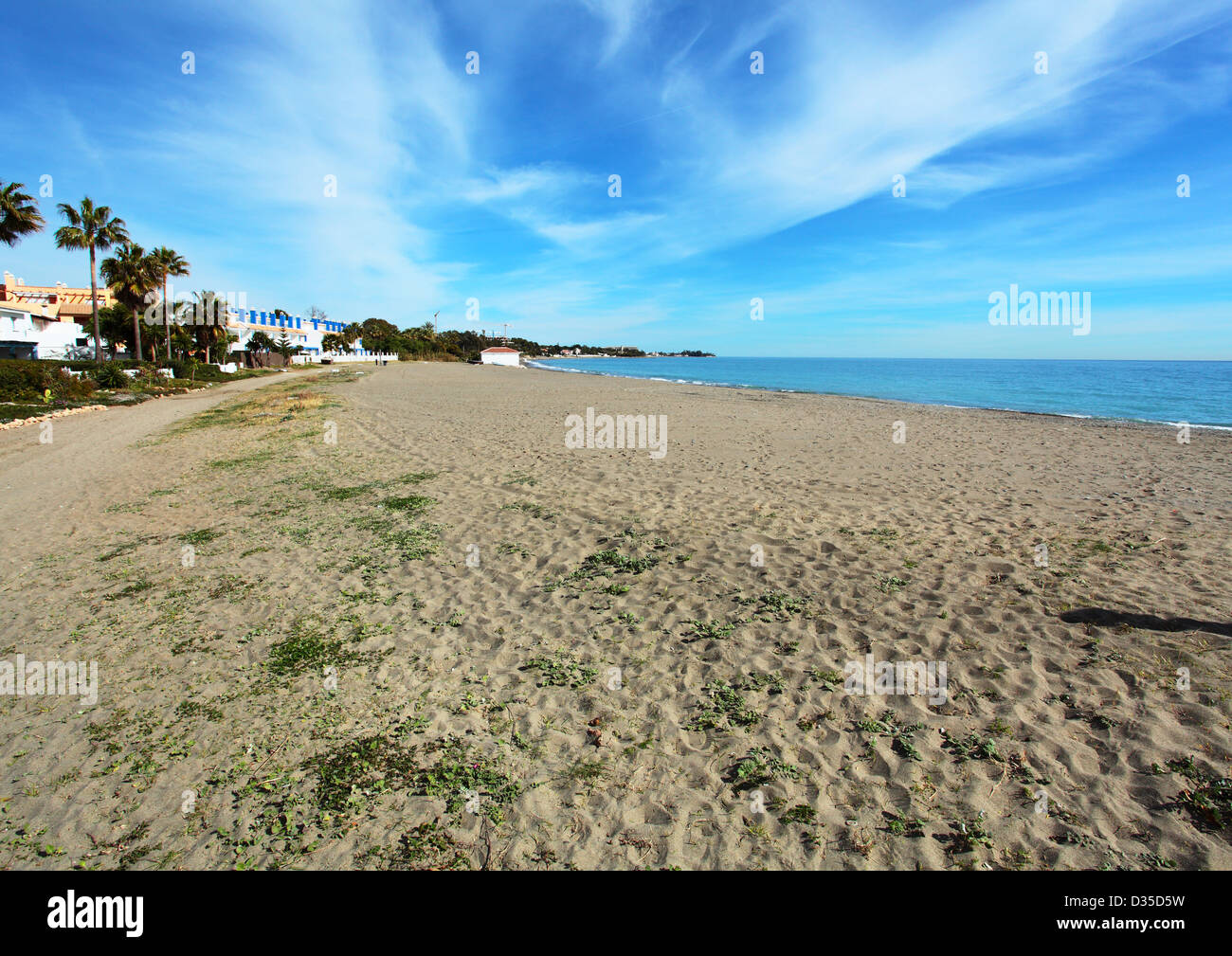 Wide angle of the beach hi-res stock photography and images - Alamy