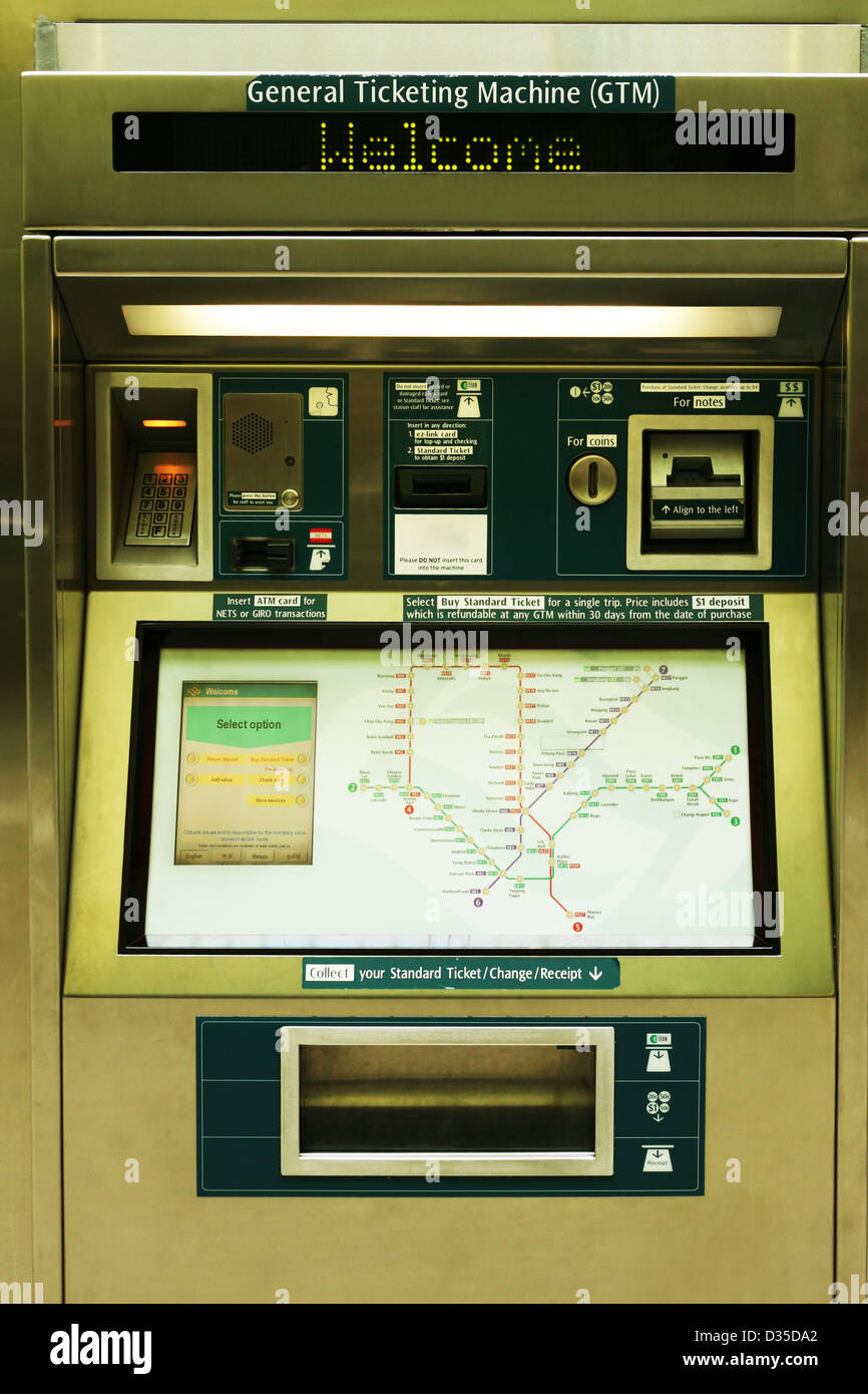 Automated train ticketing hi-res stock photography and images - Alamy