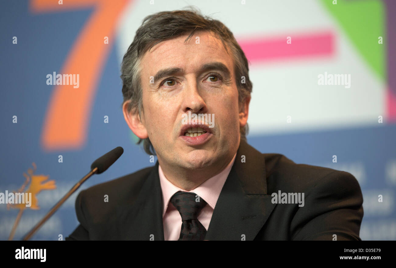 British actor Steve Coogan attends the press conference for the movie ...