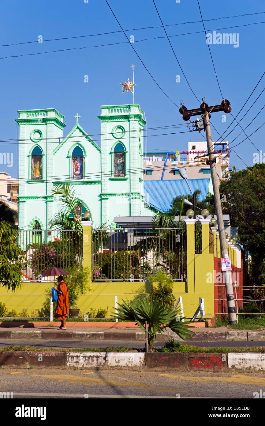 st. Anthony Church, Yangon, Myanmar, Asia Stock Photo - Alamy