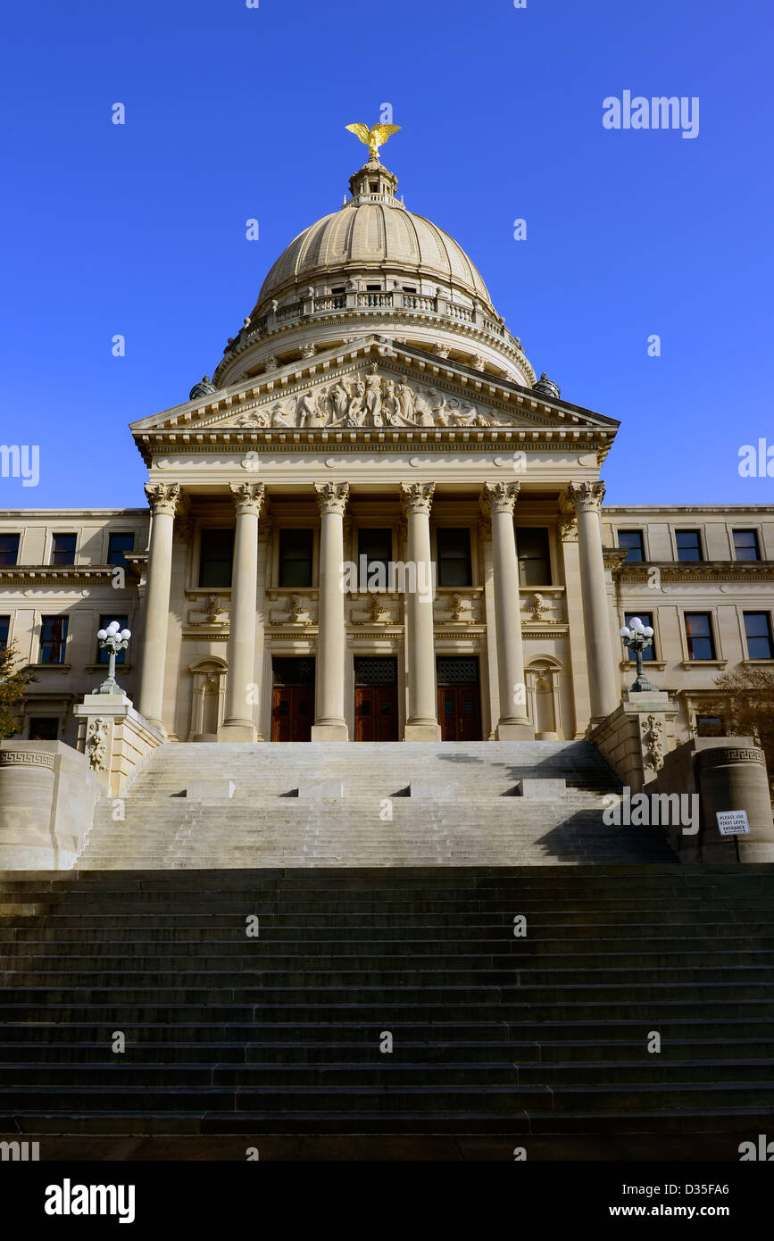 State Capitol Building Jackson Mississippi MS US Stock Photo - Alamy