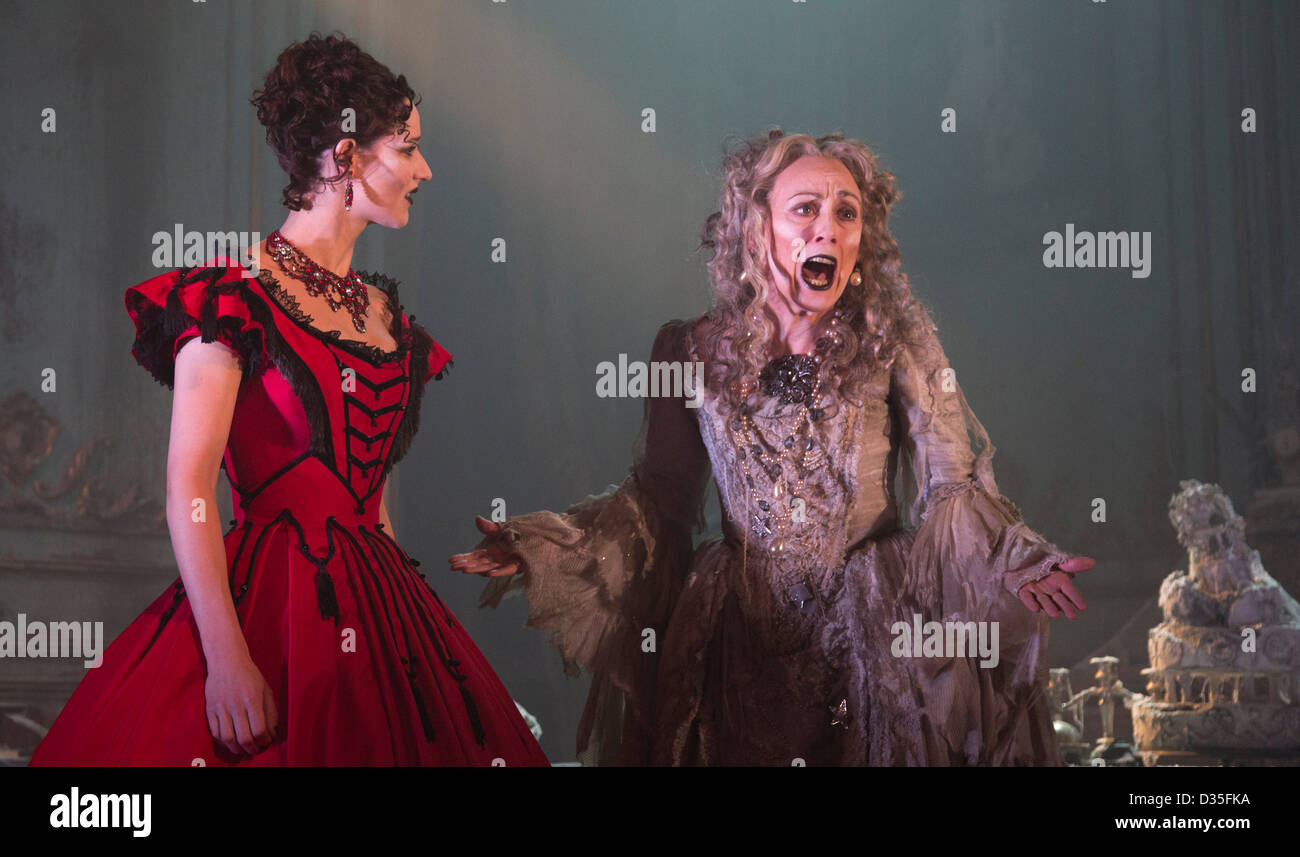 The play Great Expectations adapted from a Charles Dickens novel opens ...