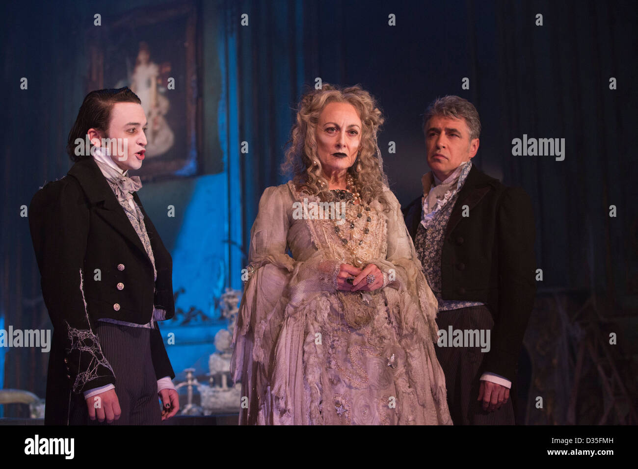 The play Great Expectations adapted from a Charles Dickens novel opens ...