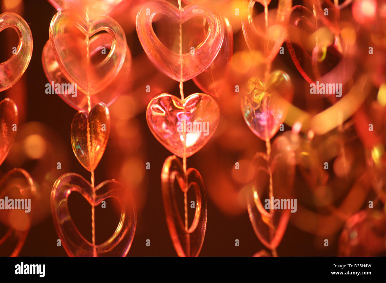 Dreamy heart shapes Stock Photo - Alamy