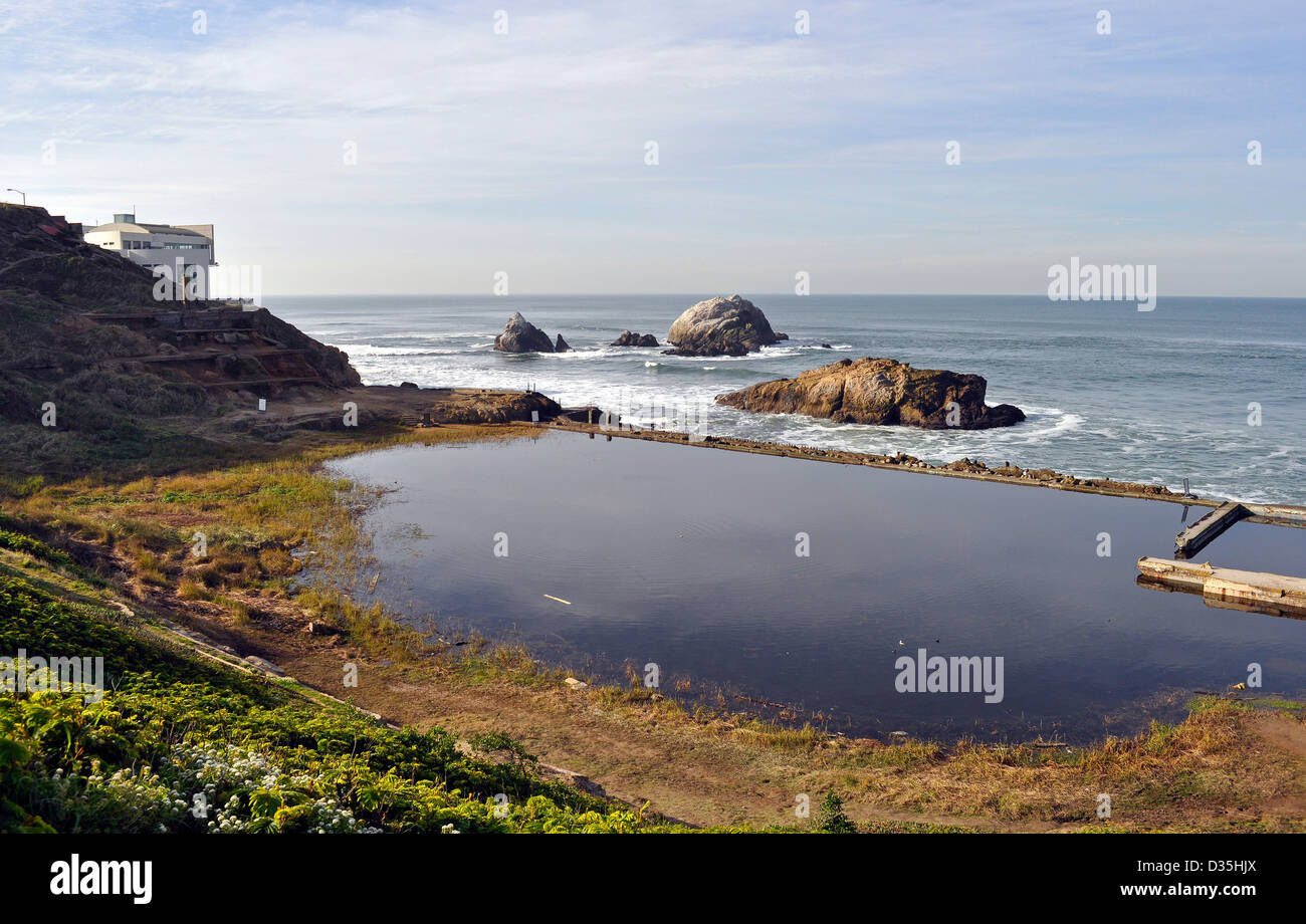Sutro Bath Ruins, Seal Rocks, Golden Gate National Recreation Area, San ...