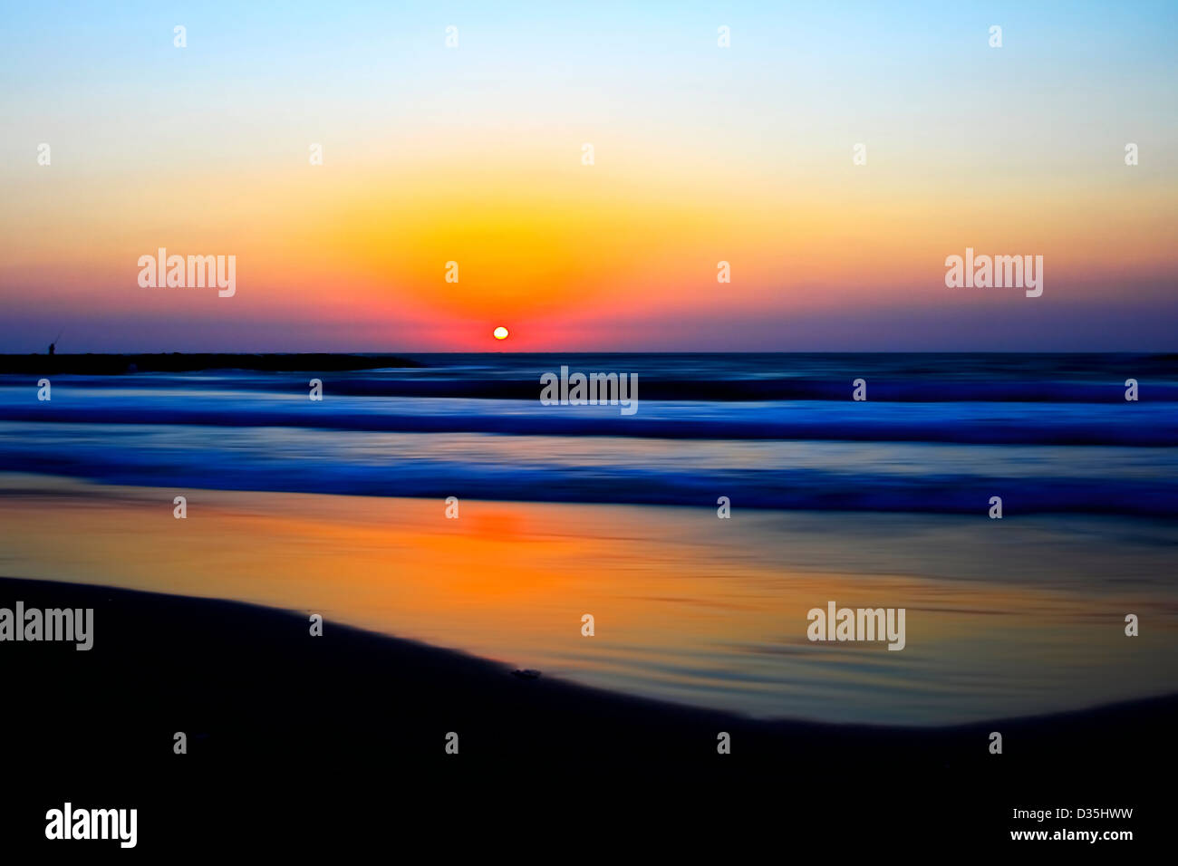 Distorted landscape hi-res stock photography and images - Alamy