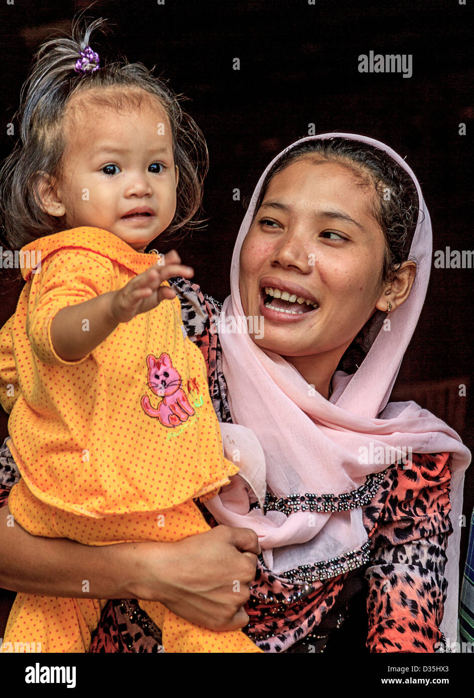Cambodia rural people family hi-res stock photography and images - Alamy