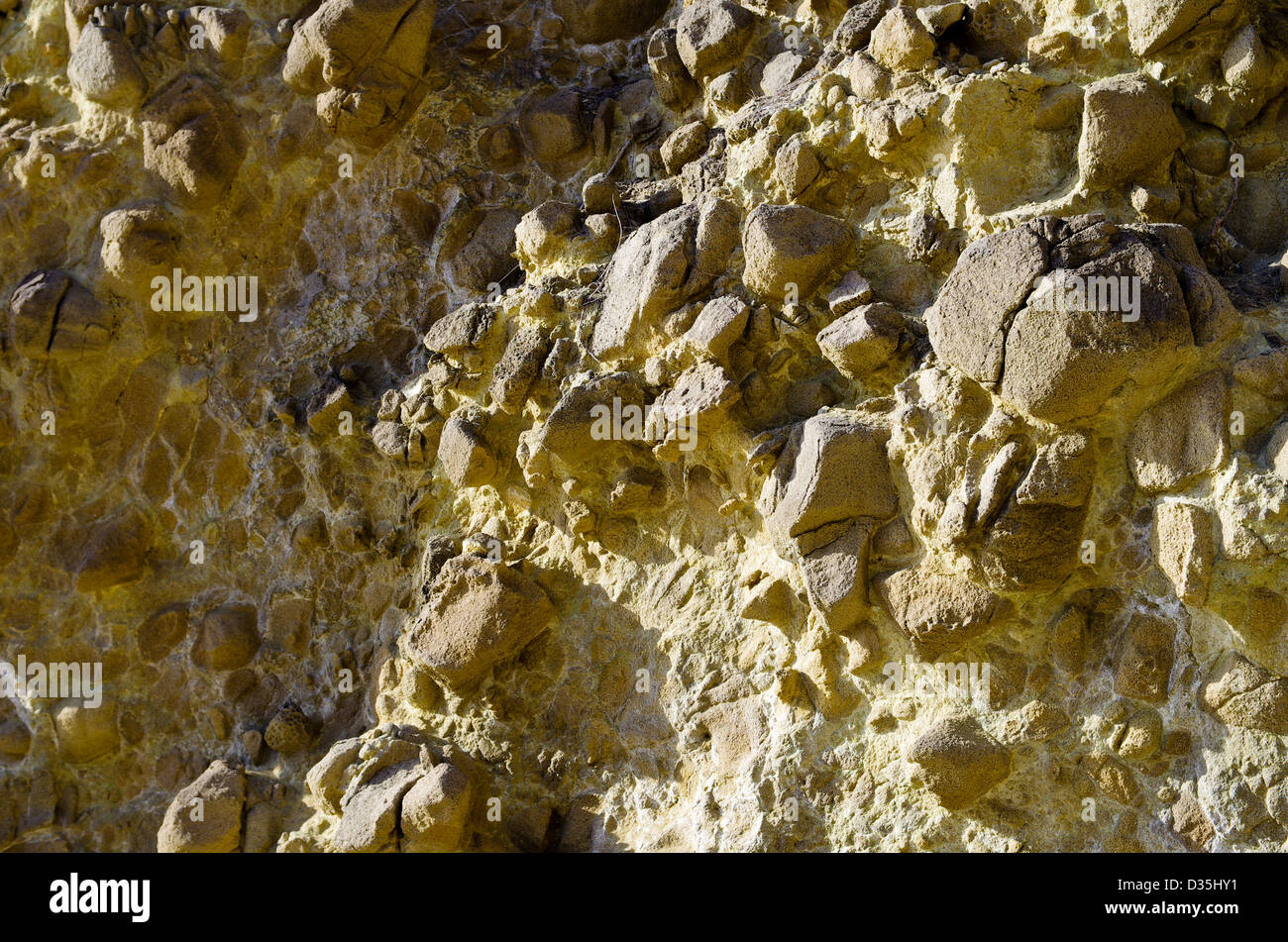 Volcanic rock formations on the coast of Minamizaki, Hahajima ...